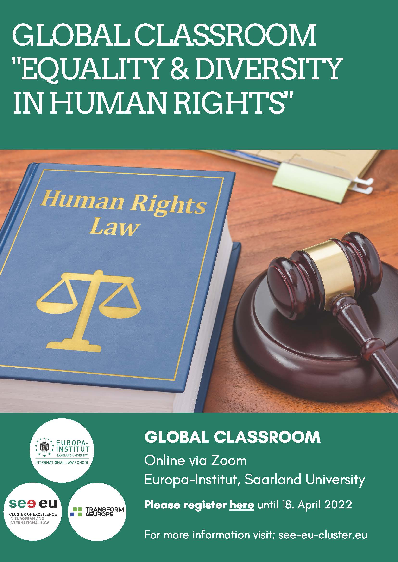 Global Classroom: “Equality & Diversity in Human Rights” – see │eu ...